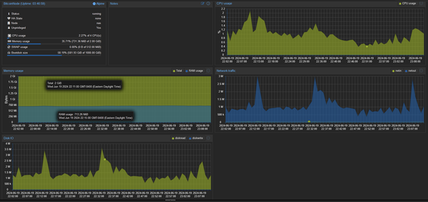 Installing a Bitcoin full node on Alpine Linux